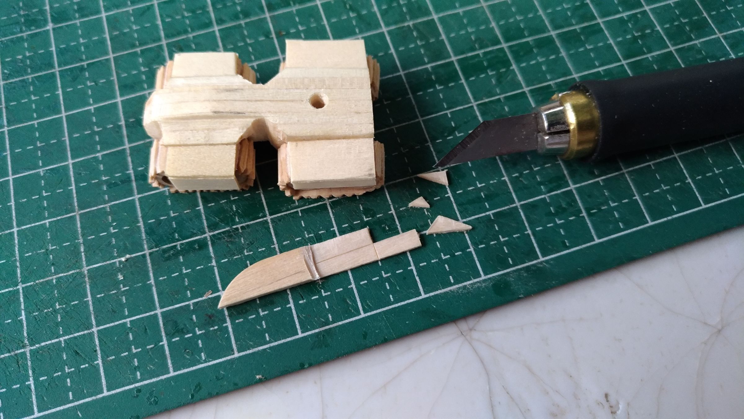 Starcraft 1 Terran Siege Tank Mini Popsicle Stick Model : 5 Steps (with ...