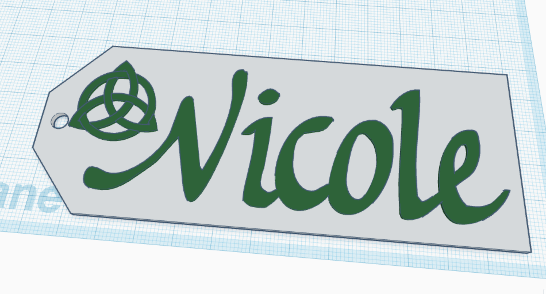 Custom Fonts in Tinkercad - Personalized Stocking Tags : 5 Steps (with ...