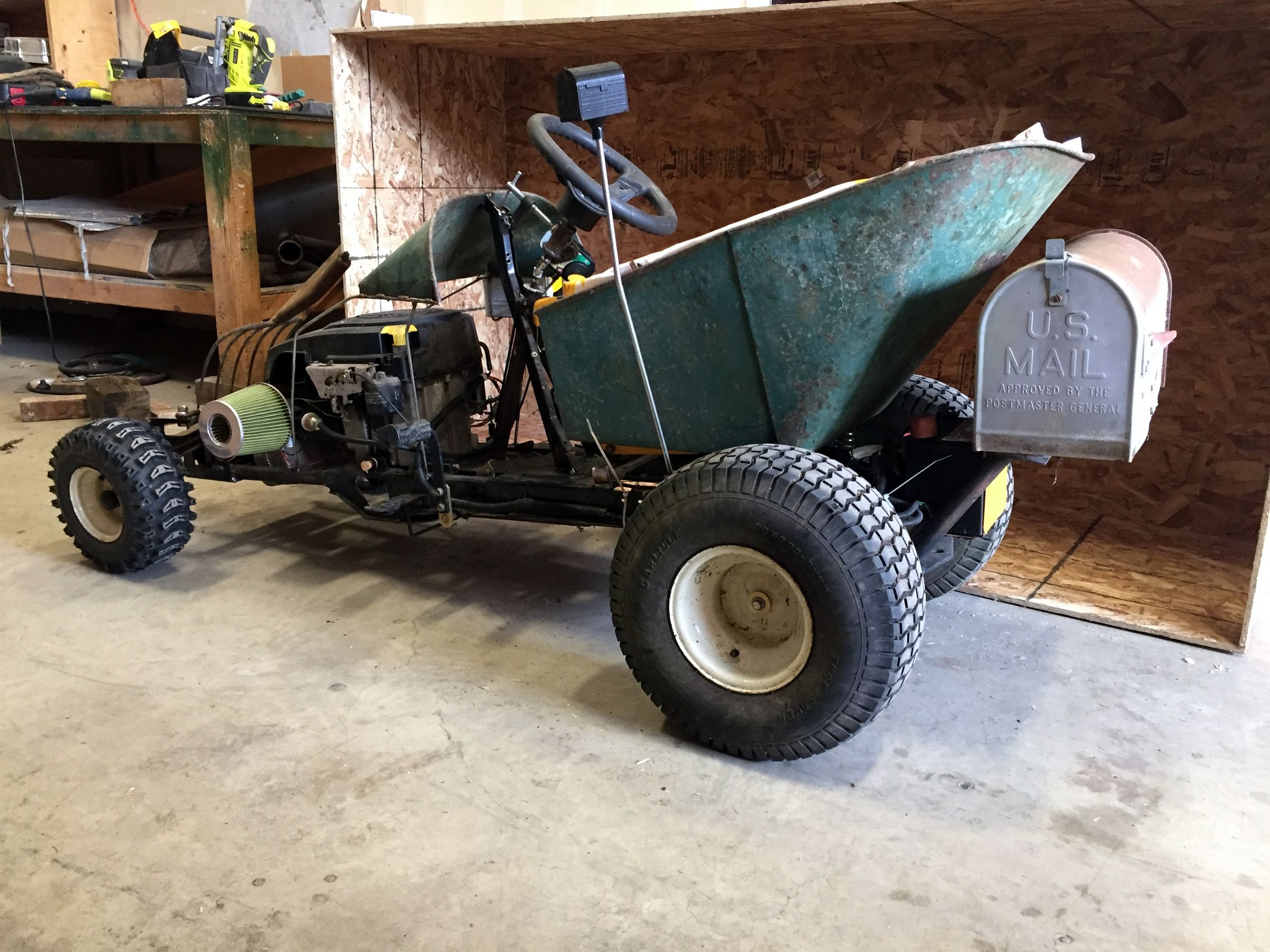 Rat Rod Mower Kart : 10 Steps (with Pictures) - Instructables