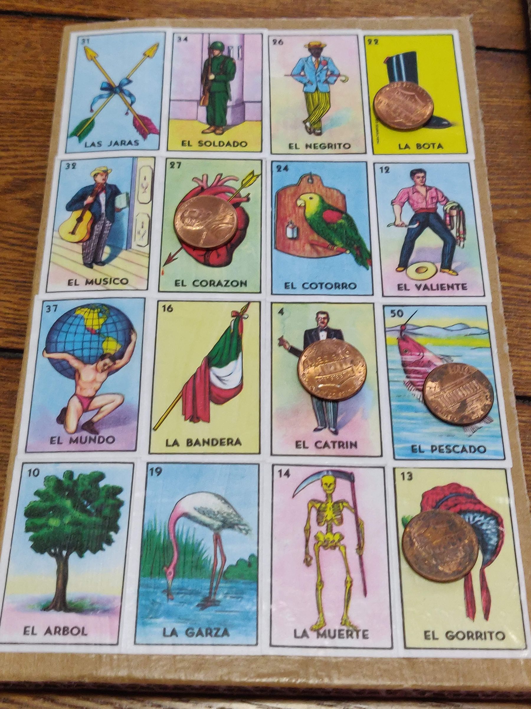 Lotería Card Making - Mexico Bingo Cards : 7 Steps (with Pictures ...