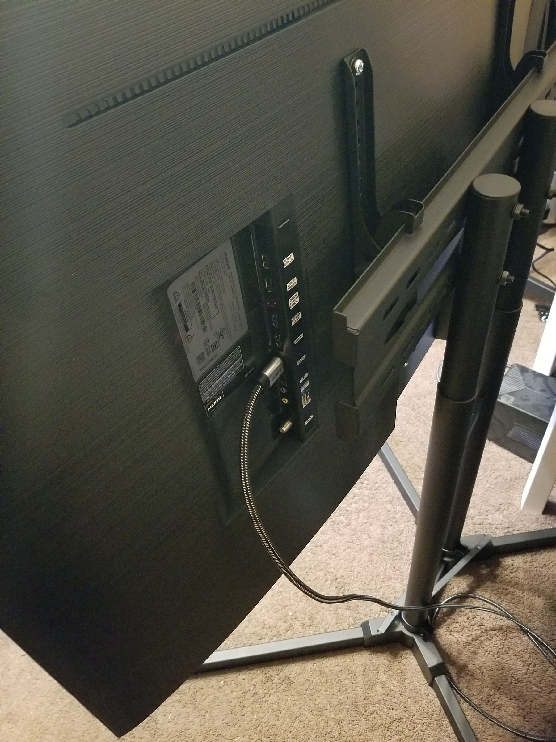 Dual 55-inch Curved TV Setup for PC Monitor : 6 Steps (with Pictures ...