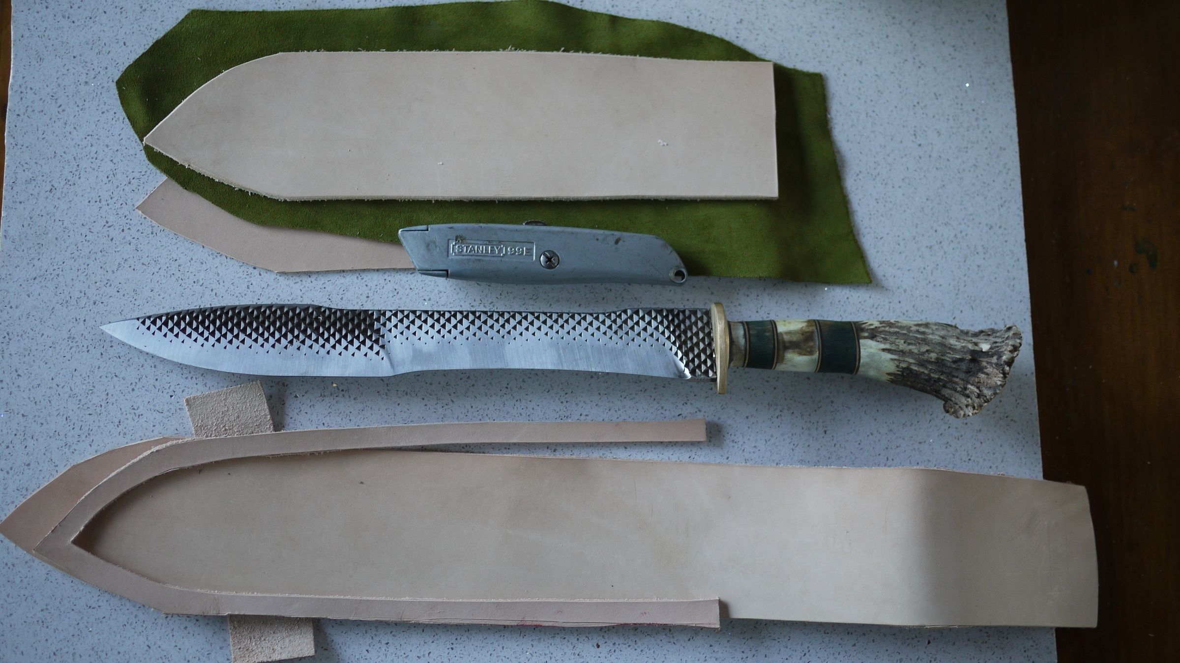 Woodsman Knife Sheath : 15 Steps (with Pictures) - Instructables