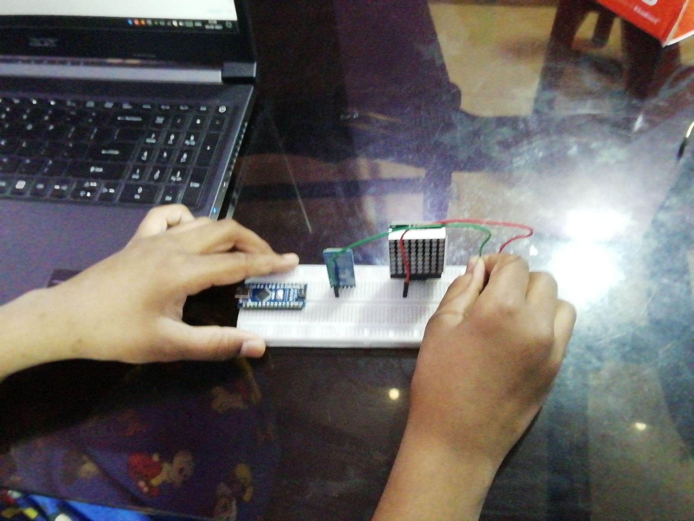 How to Control Led Matrix Using Bluetooth : 4 Steps - Instructables