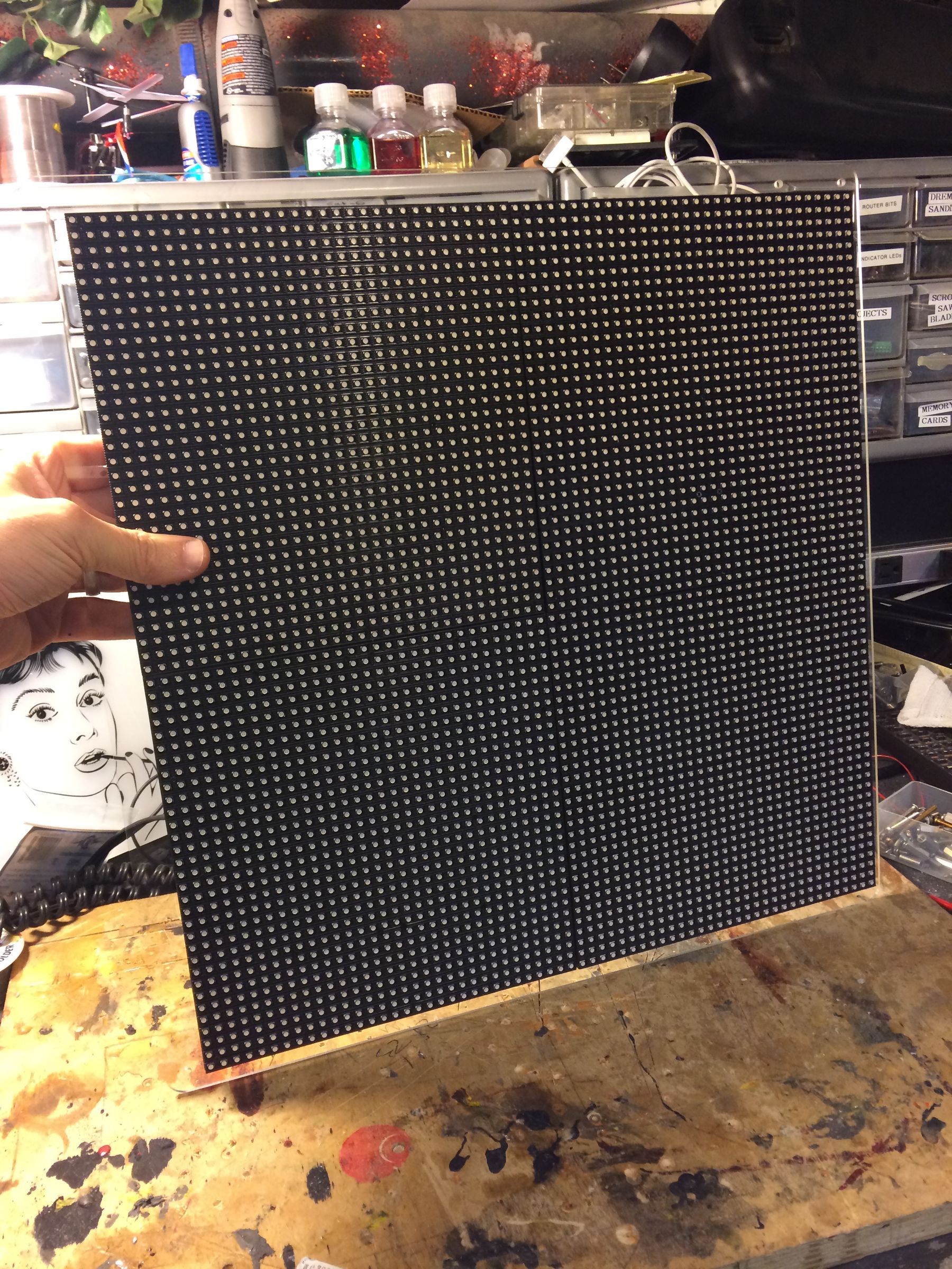 Make a Massive 4096 LED Display for Retro Pixel Art : 5 Steps (with ...