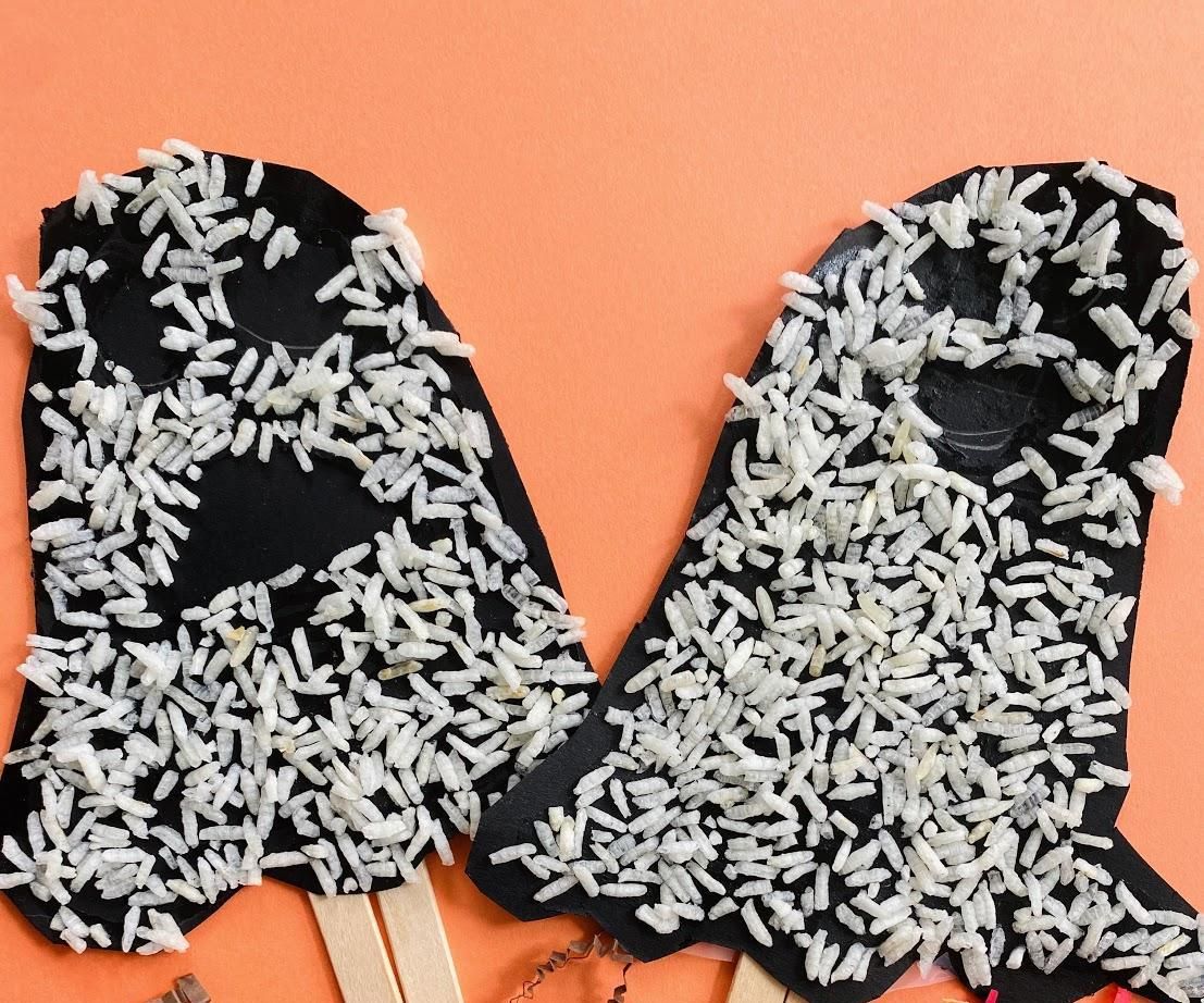 Rice Ghost Craft : 4 Steps - Instructables