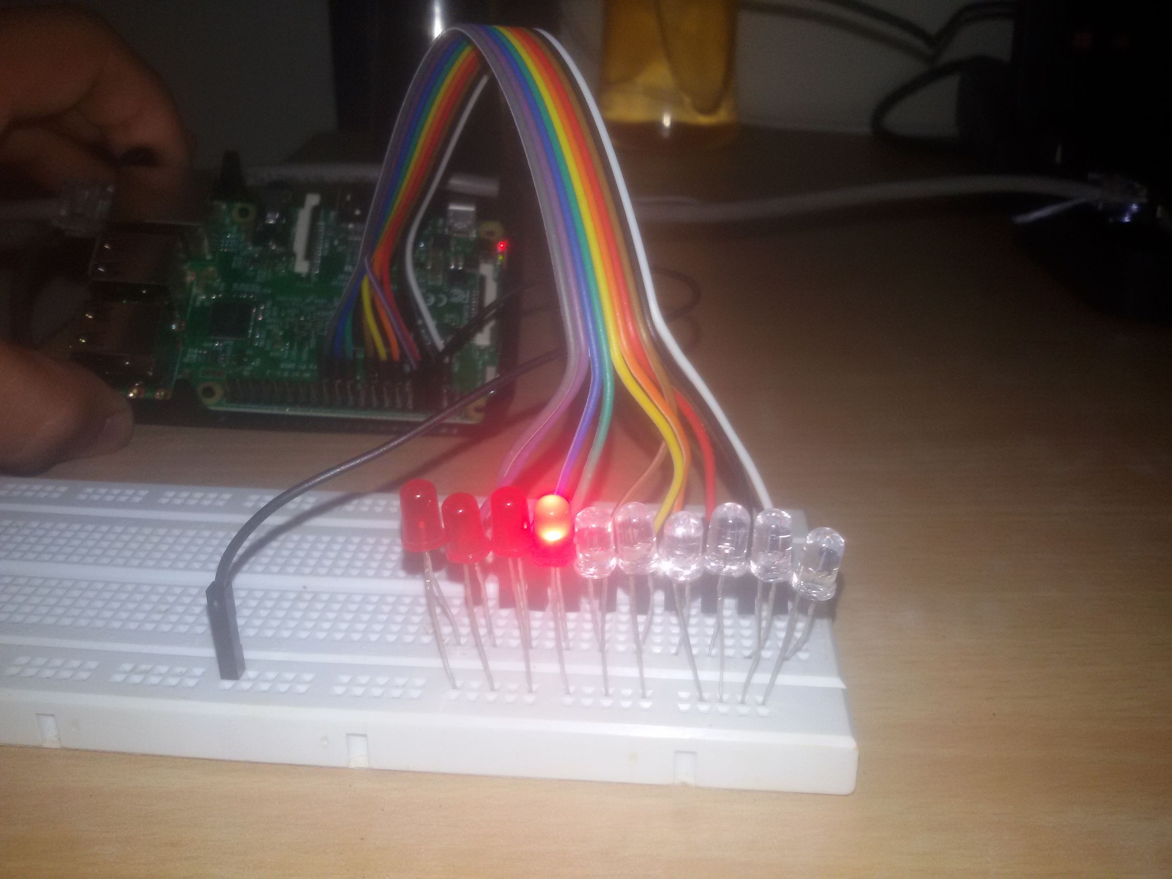 LED Chaser Using Raspberry Pi : 4 Steps (with Pictures) - Instructables