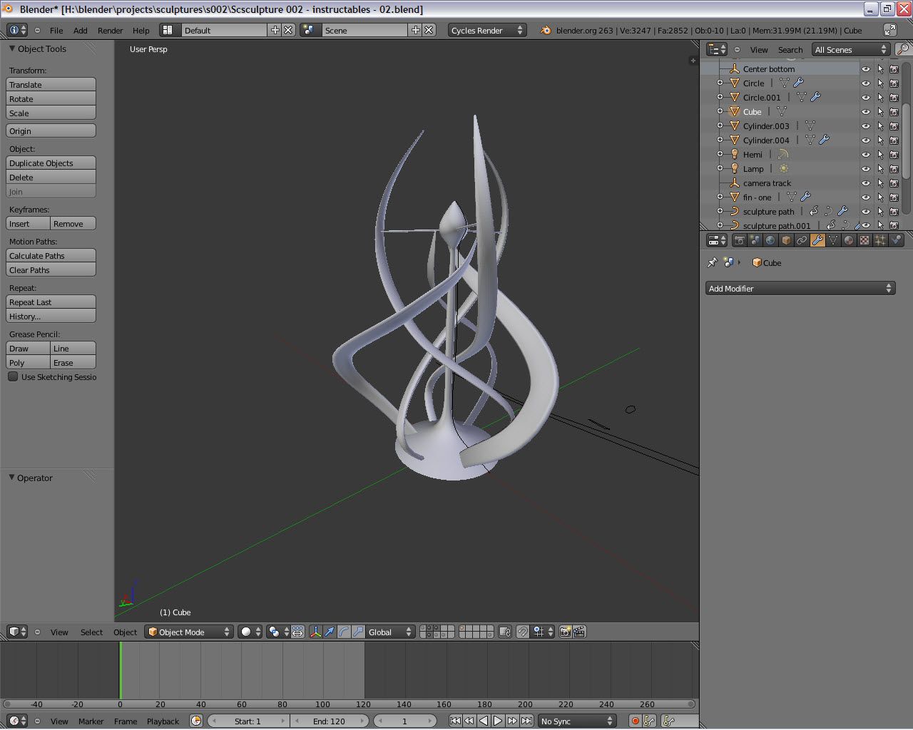 Building a Kinetic Wind Sculpture : 11 Steps (with Pictures ...