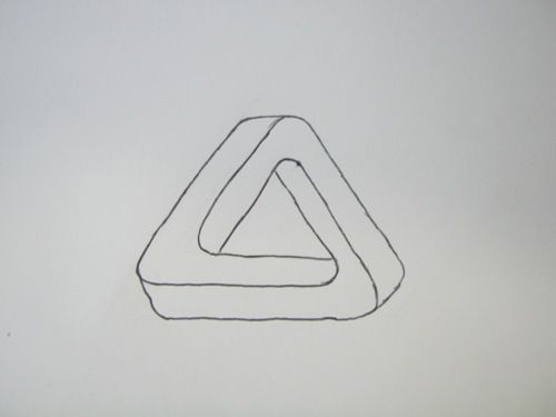 Draw a Penrose Triangle Free-hand : 7 Steps - Instructables