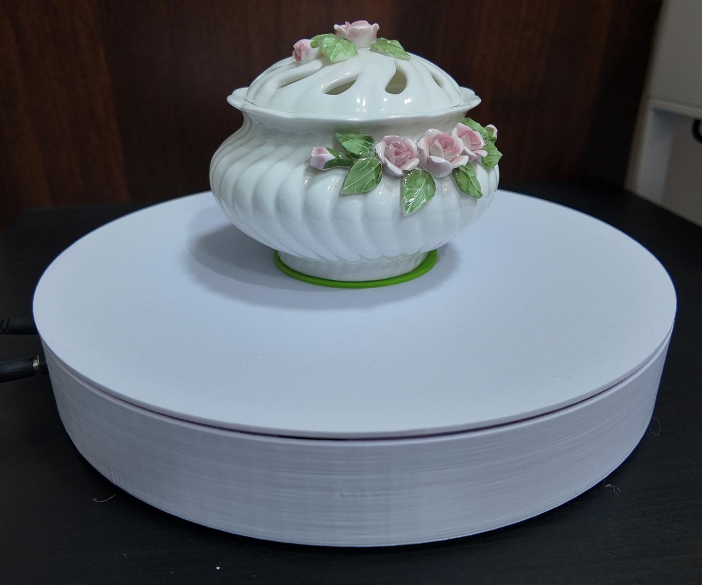 Bluetooth-Controlled 360° Motorized Turntable for Product Photography ...