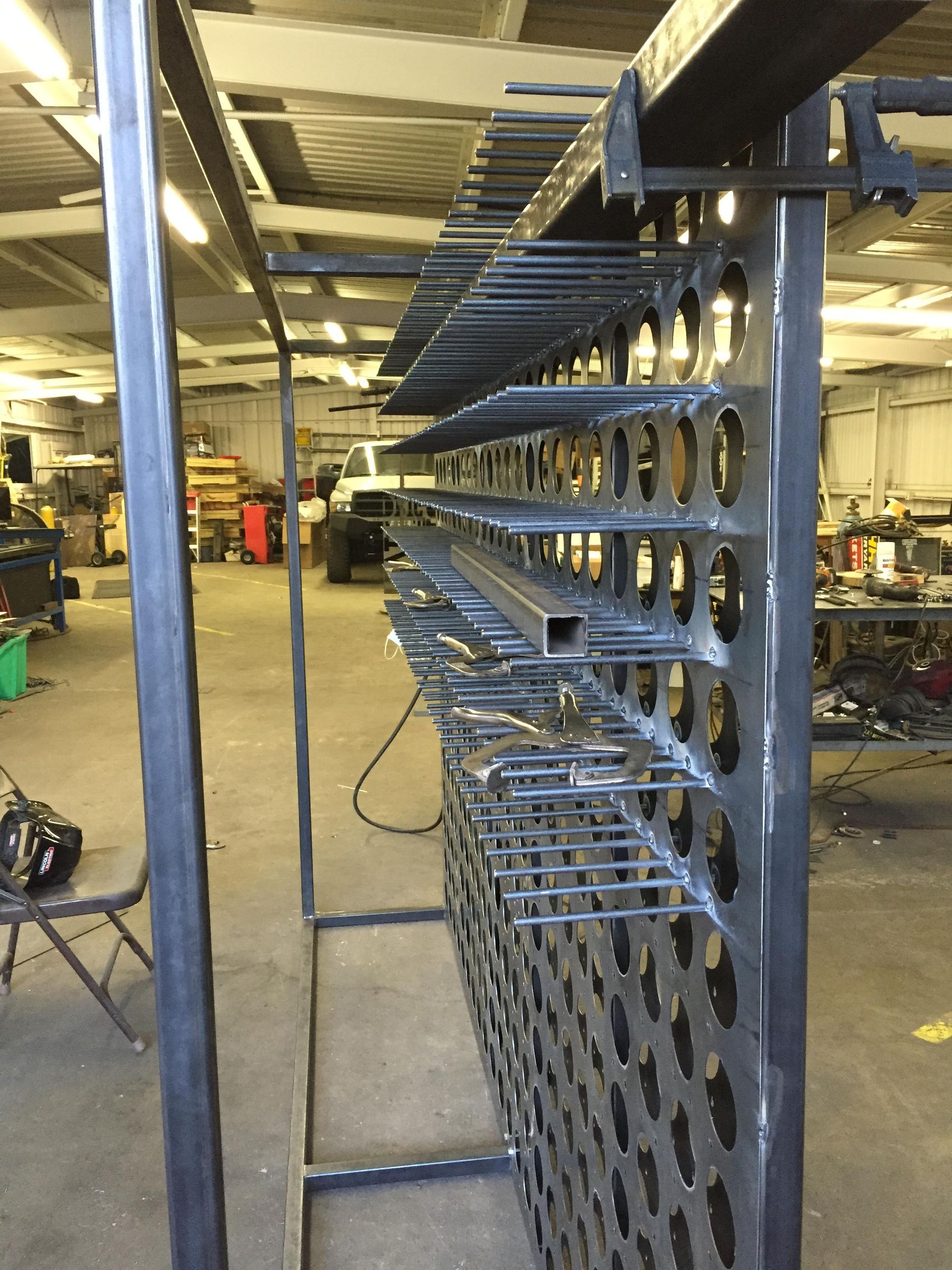 352 Bottle Steel Wine Rack : 7 Steps (with Pictures) - Instructables