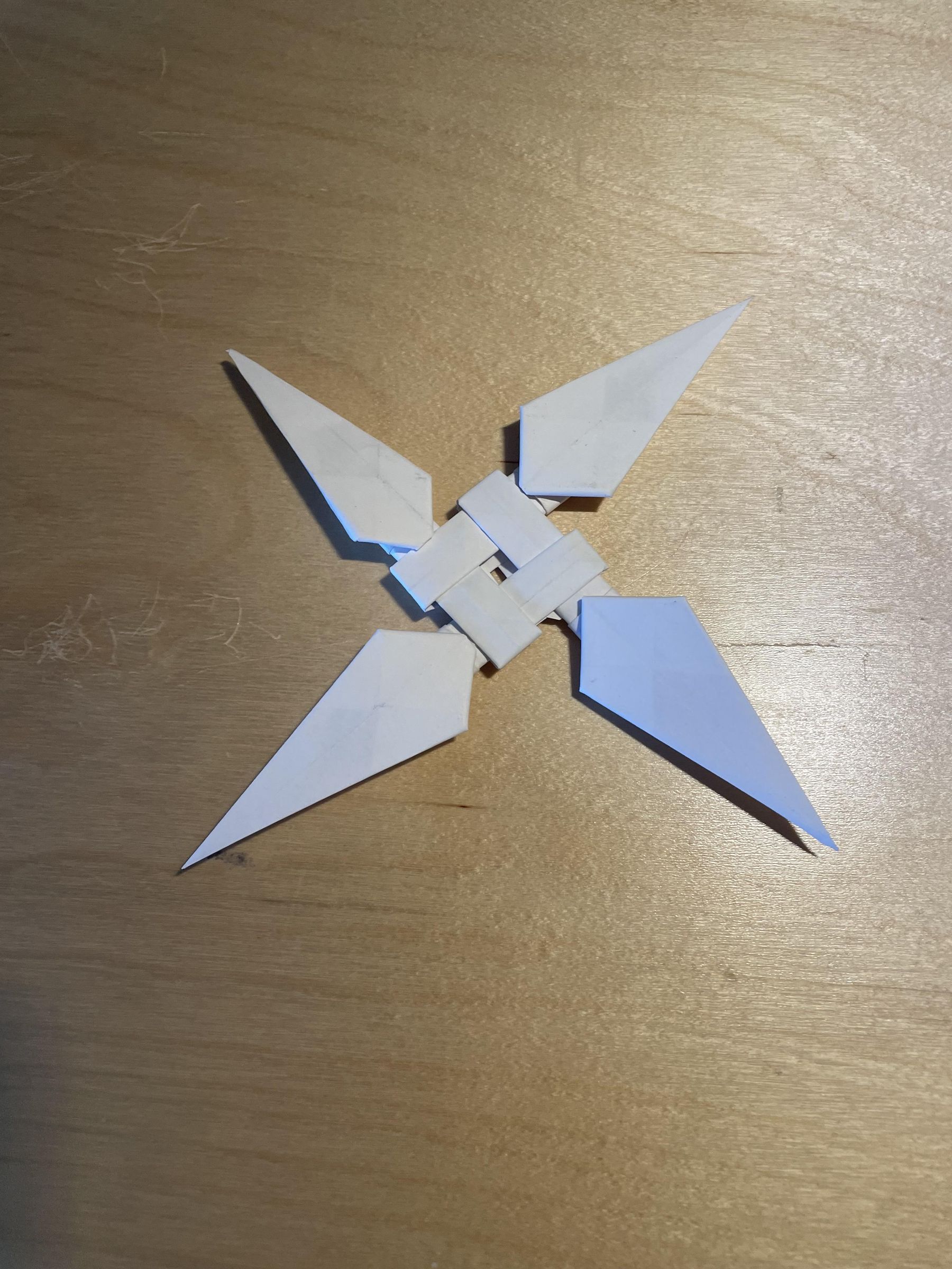 Ninja Star (Origami) : 9 Steps - Instructables