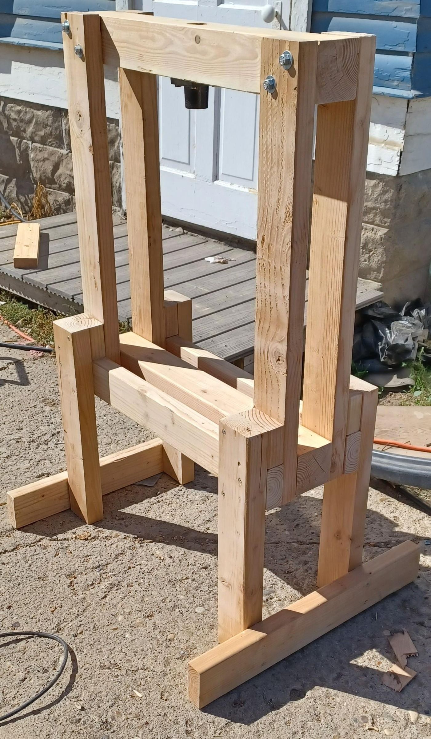 Build a Beautiful Apple Cider Press : 4 Steps - Instructables