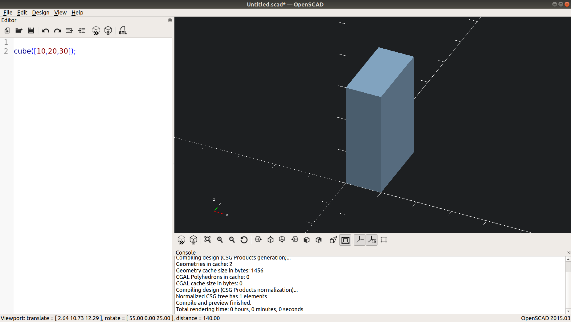 OpenSCAD: Introduction and Notes : 7 Steps - Instructables