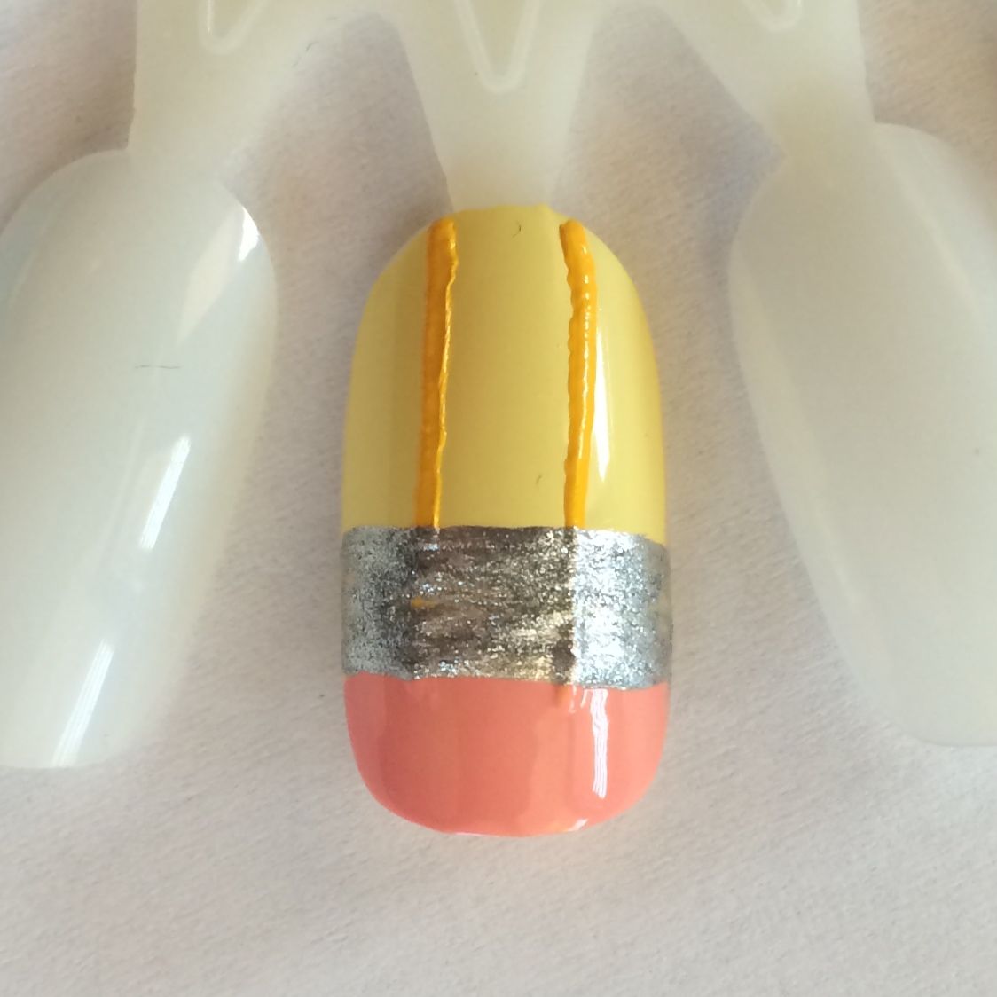 Back to School Pencil Nail Art : 4 Steps (with Pictures) - Instructables
