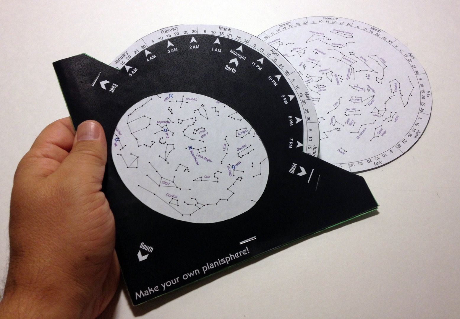 Starwheel for Backyard Astronomy (Planisphere) : 7 Steps (with Pictures ...