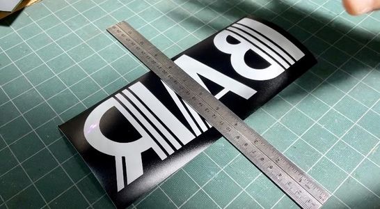 Using a Cricut Vinyl Mask to Help Glue Chipping : 6 Steps (with ...
