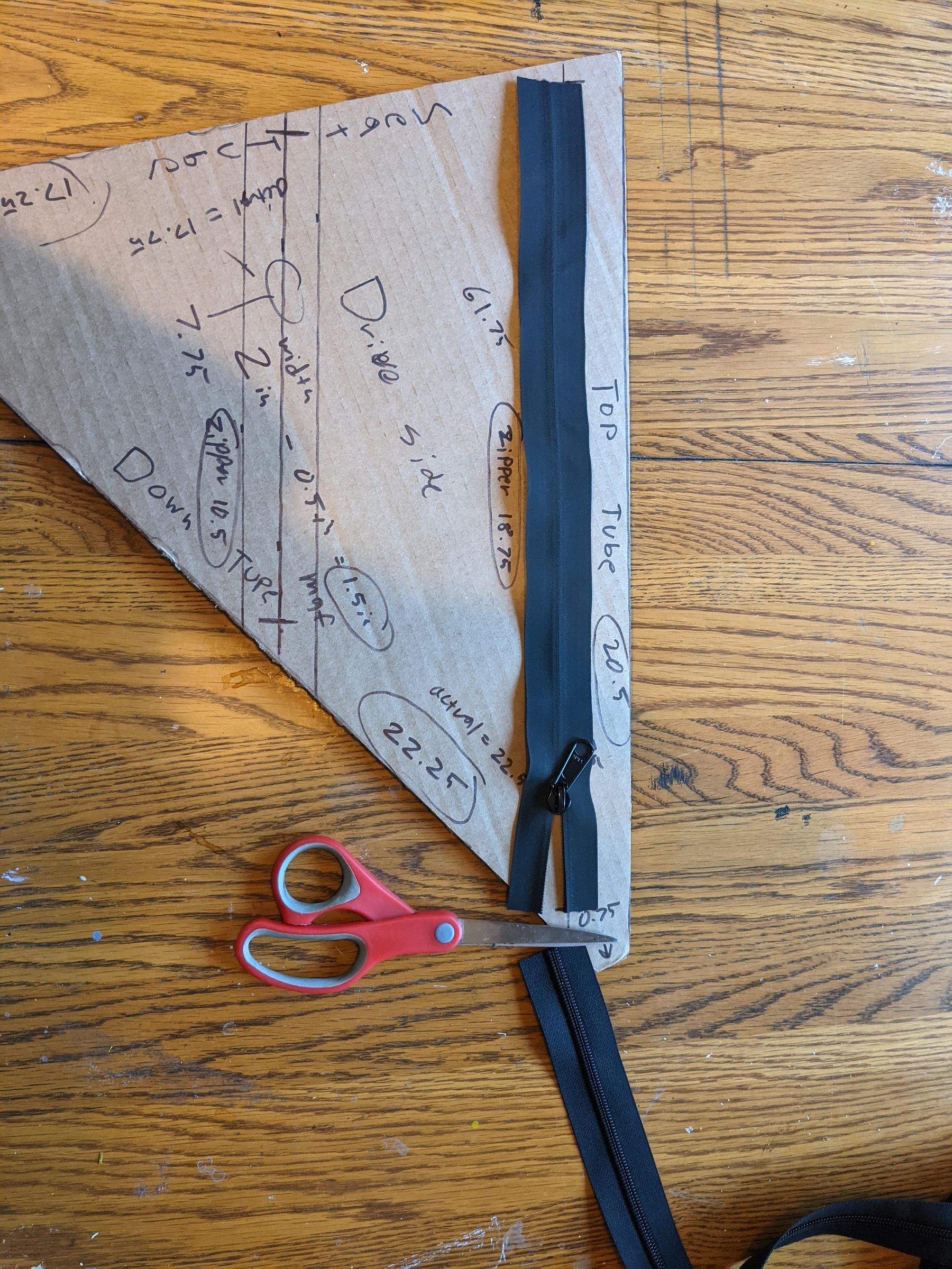 Bicycle Frame Bag for Bike Packing Hooligans : 5 Steps (with Pictures ...