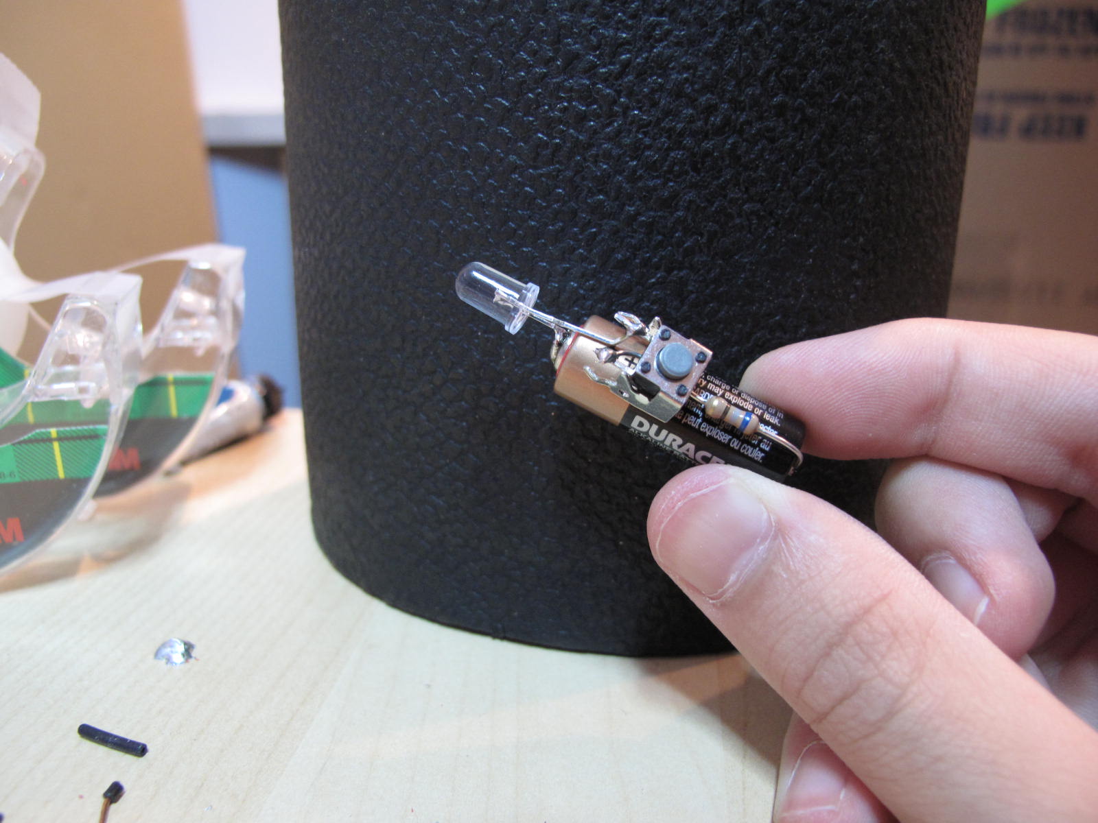 30 Minute Micro Waterproof Flashlight : 5 Steps - Instructables