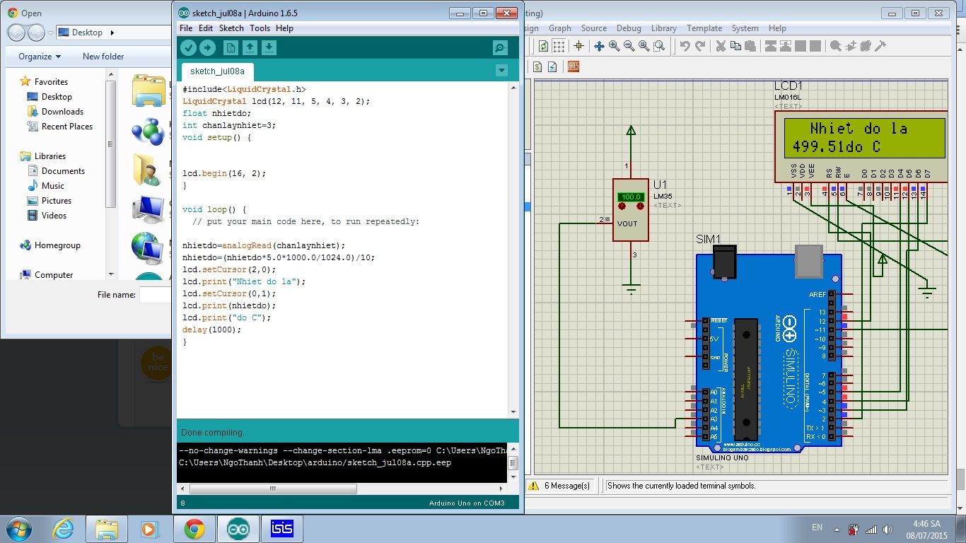 ARDUINO TEMPERATURE SENSOR LM35 - Instructables