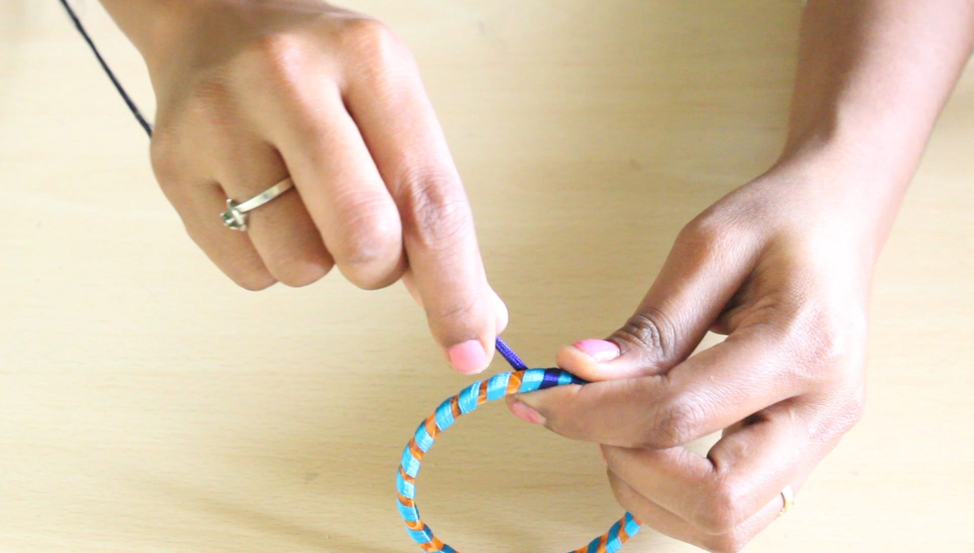How to Make Fancy Party Wear Silk Thread Bangles Set at Home : 14 Steps ...