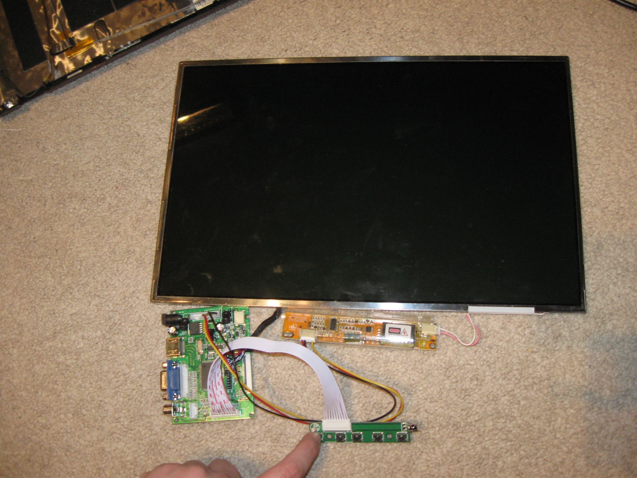 Re-purposed Laptop Screen for Raspberry Pi : 12 Steps (with Pictures ...