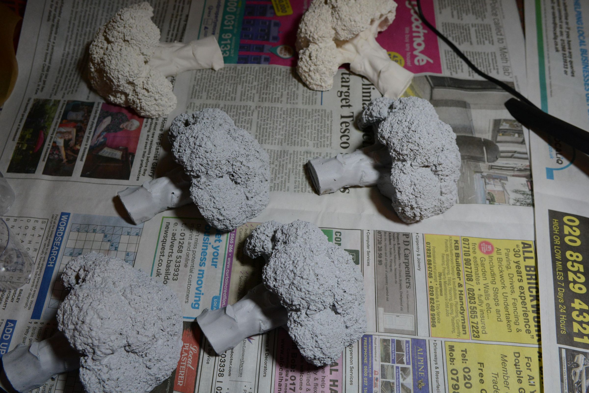 Fruit and Vegetable Art - Silicone Moulds and Plaster Casts : 15 Steps ...
