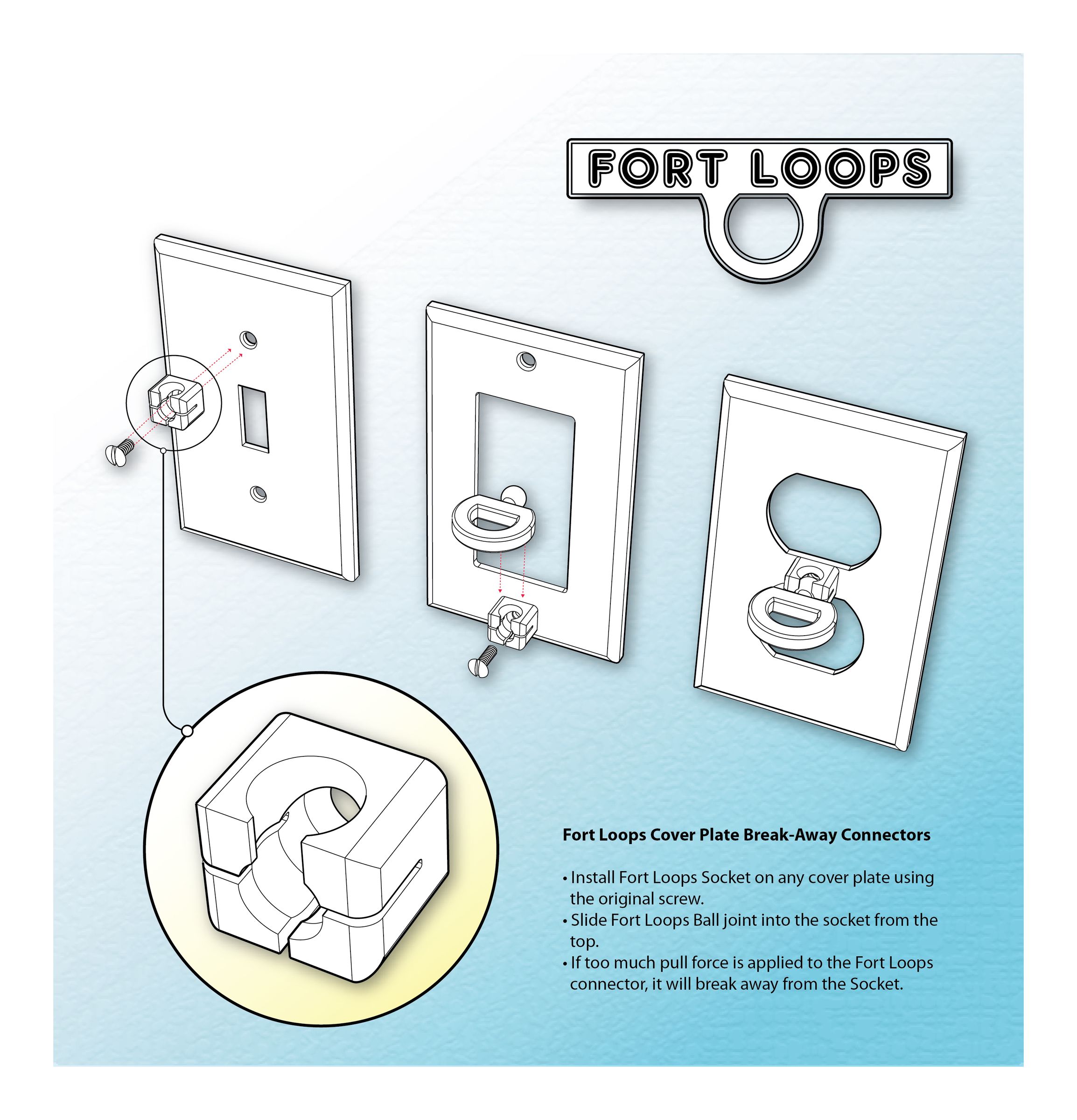 How to Build a Fort Using 3d Printed Fort Loops : 4 Steps (with ...