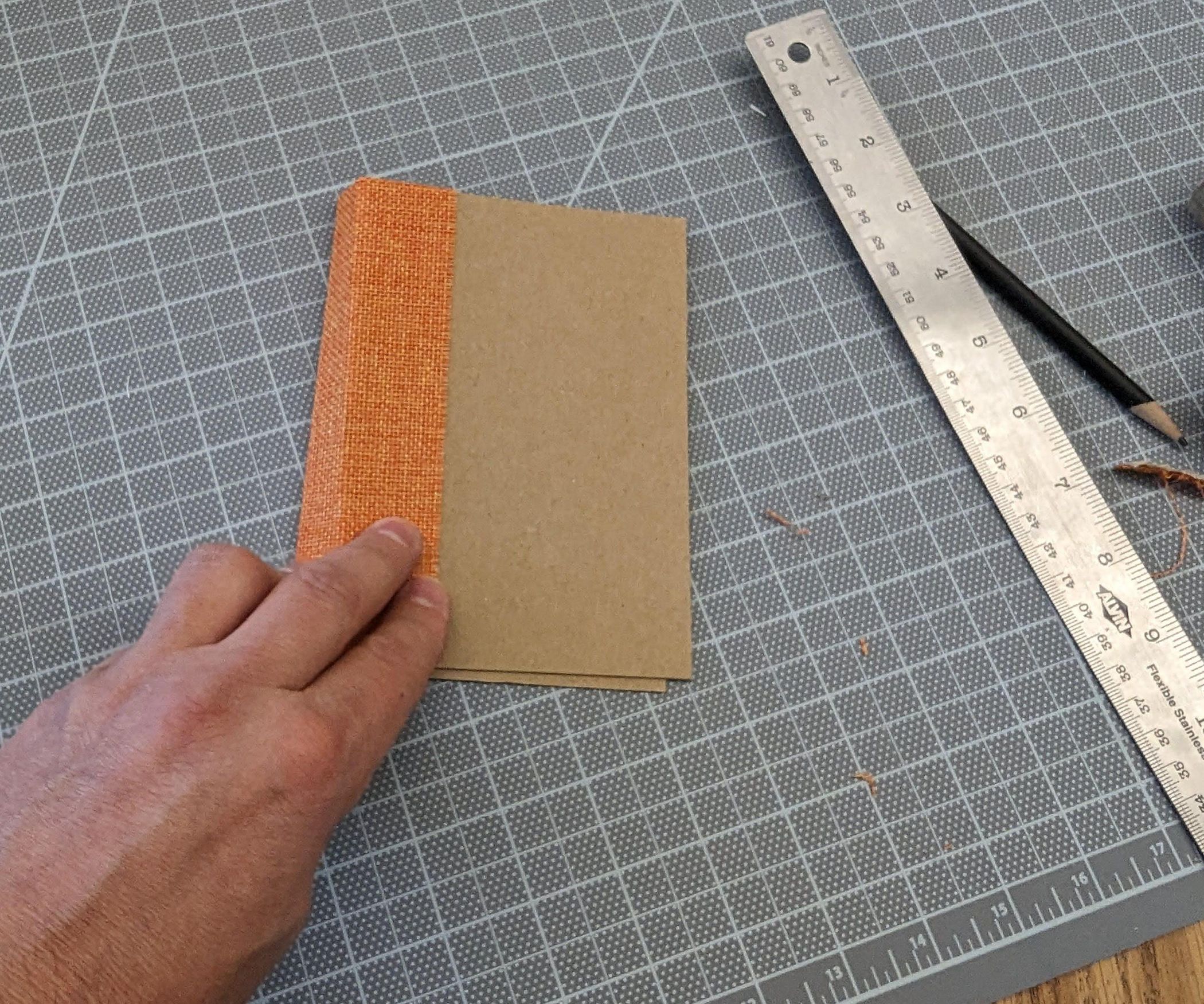 A Quick Book Cover for a Hand Bound Journal : 9 Steps (with Pictures ...