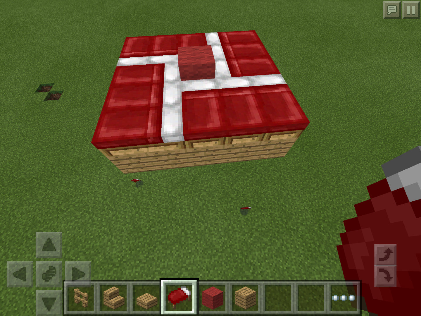 How to Build a Cool Umbrella in Minecraft PE 0.13.0 : 12 Steps ...