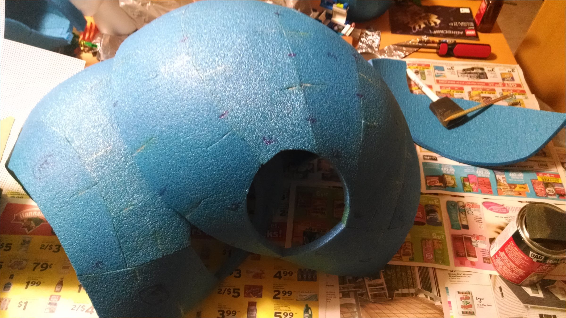 Childrens Sonic the Hedgehog Mascot Costume : 12 Steps (with Pictures ...