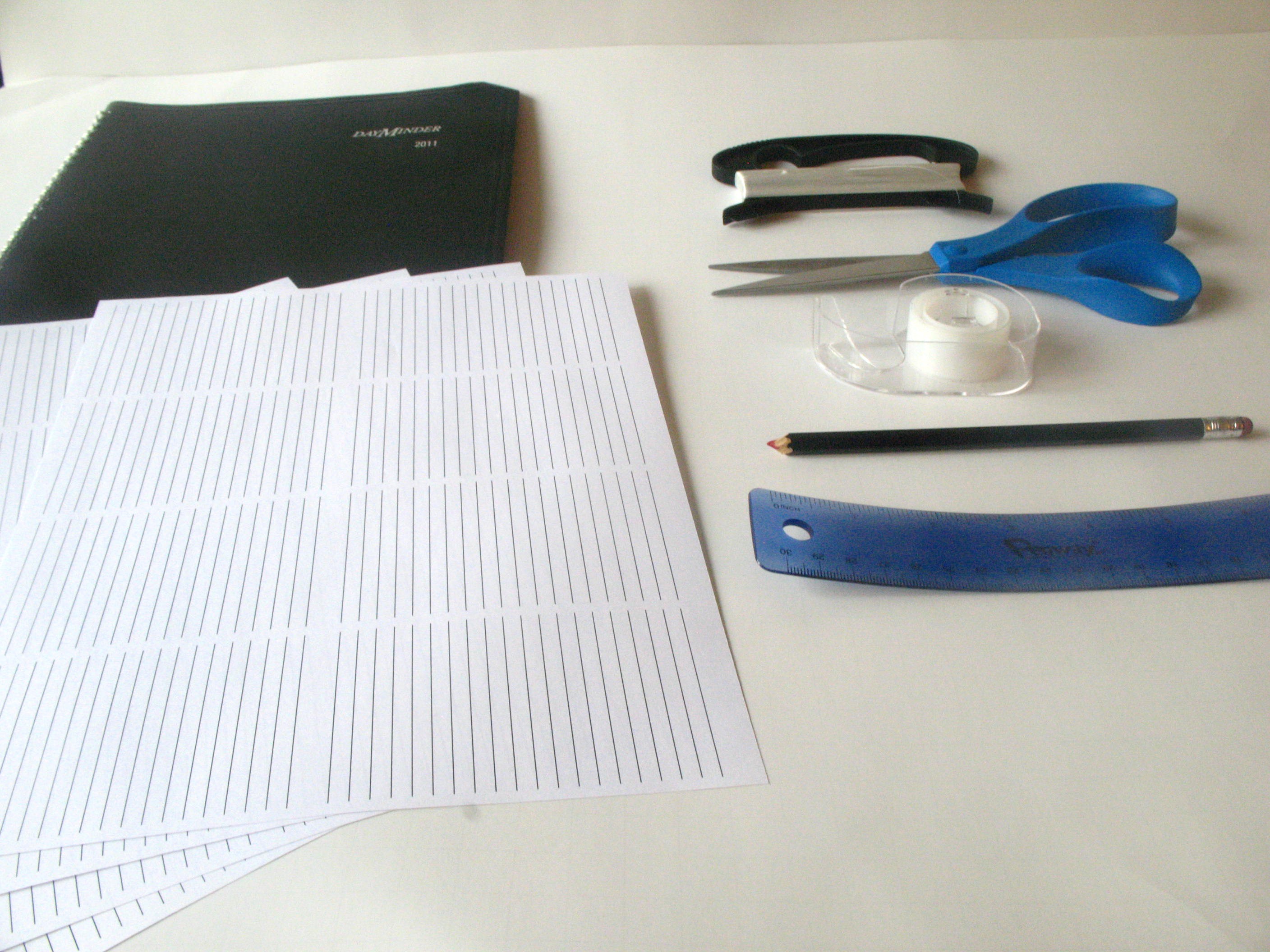 Reusable, Durable, Easy-to-assemble PocketMod Cover : 11 Steps (with ...