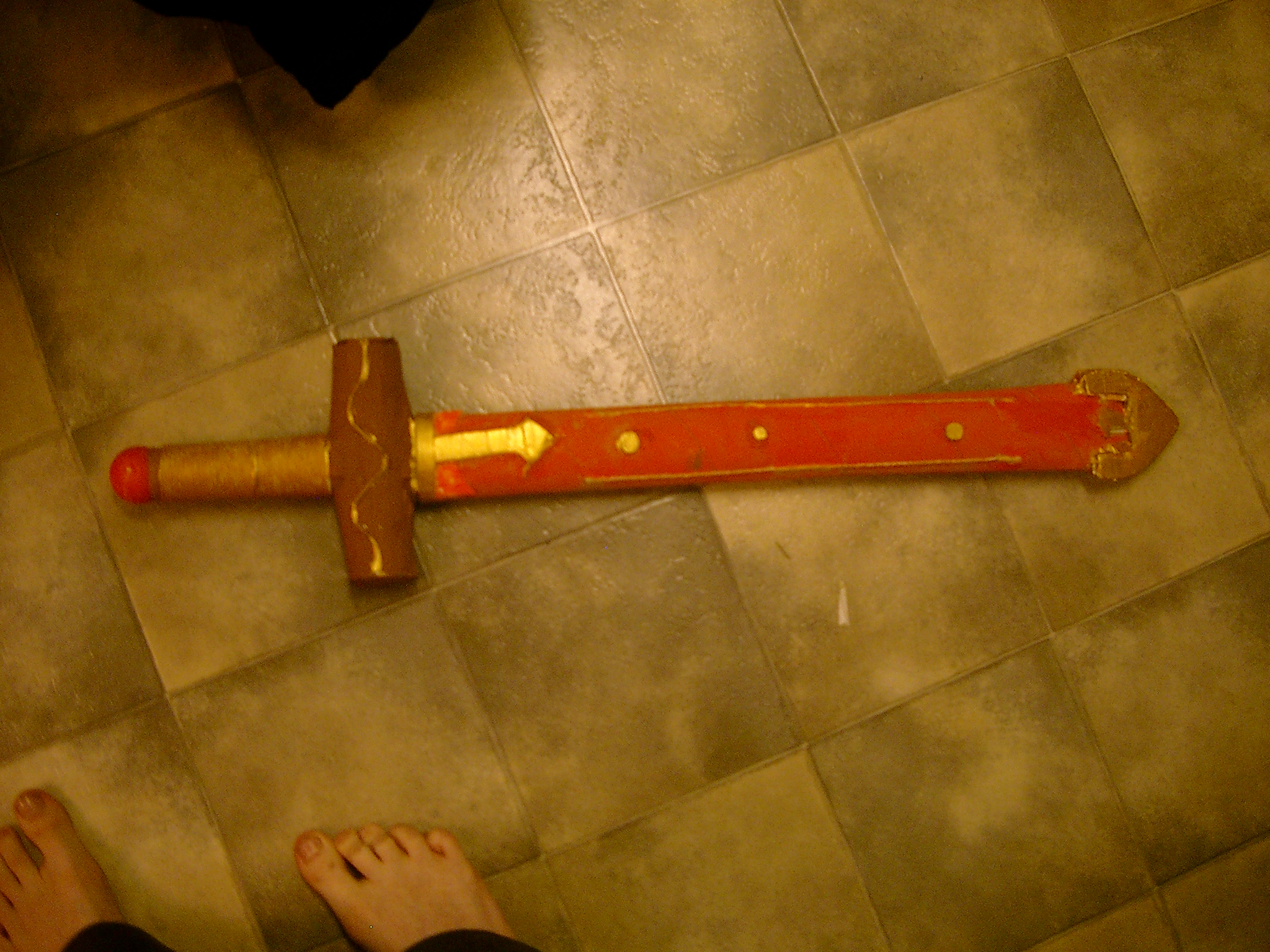 Cheap, Easy, Realistic and Simple to Make Sword! : 7 Steps - Instructables