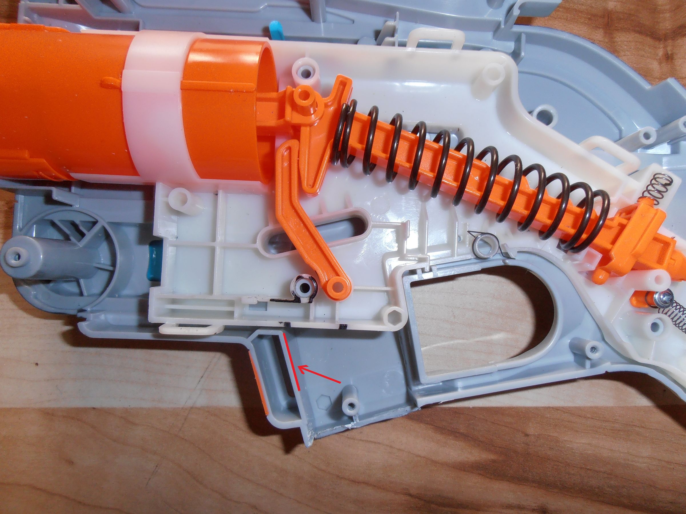 Nerf Sledgefire Lever-action Mod : 9 Steps (with Pictures) - Instructables