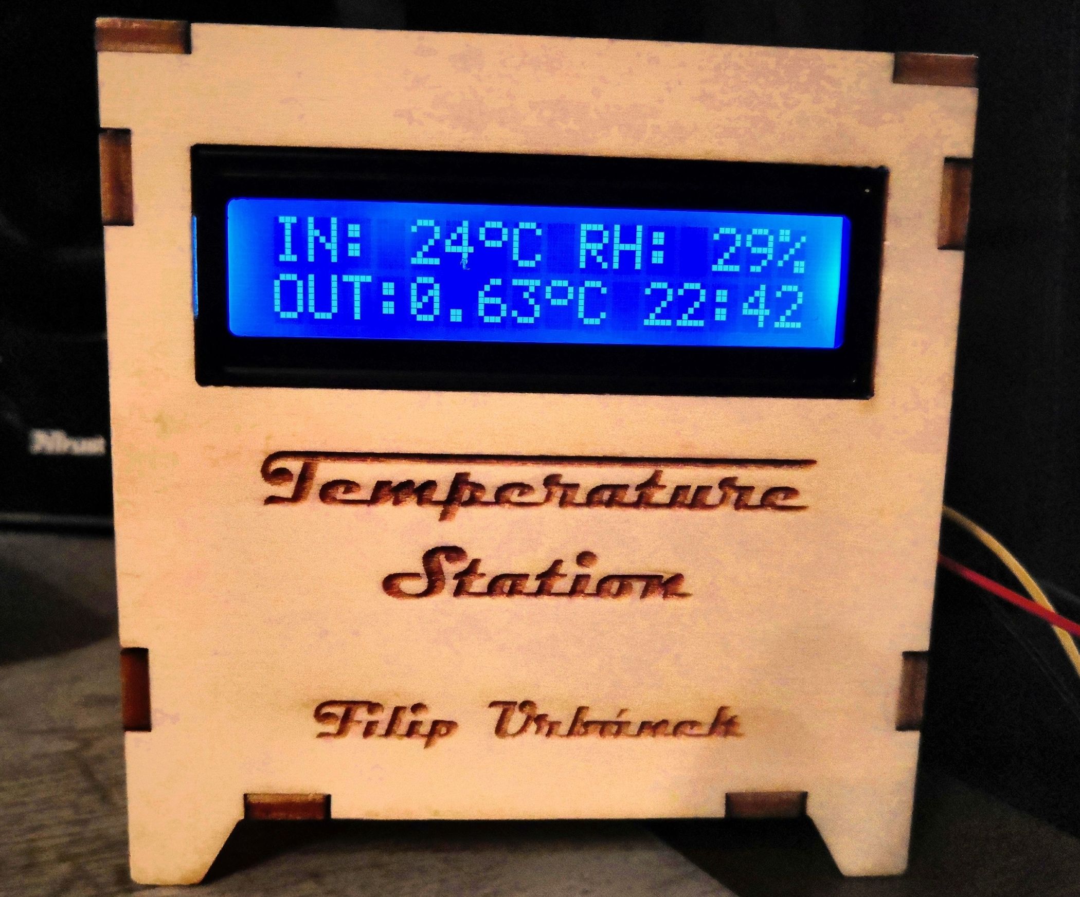 Arduino Nano - Simple Weather Station With Clock - Instructables