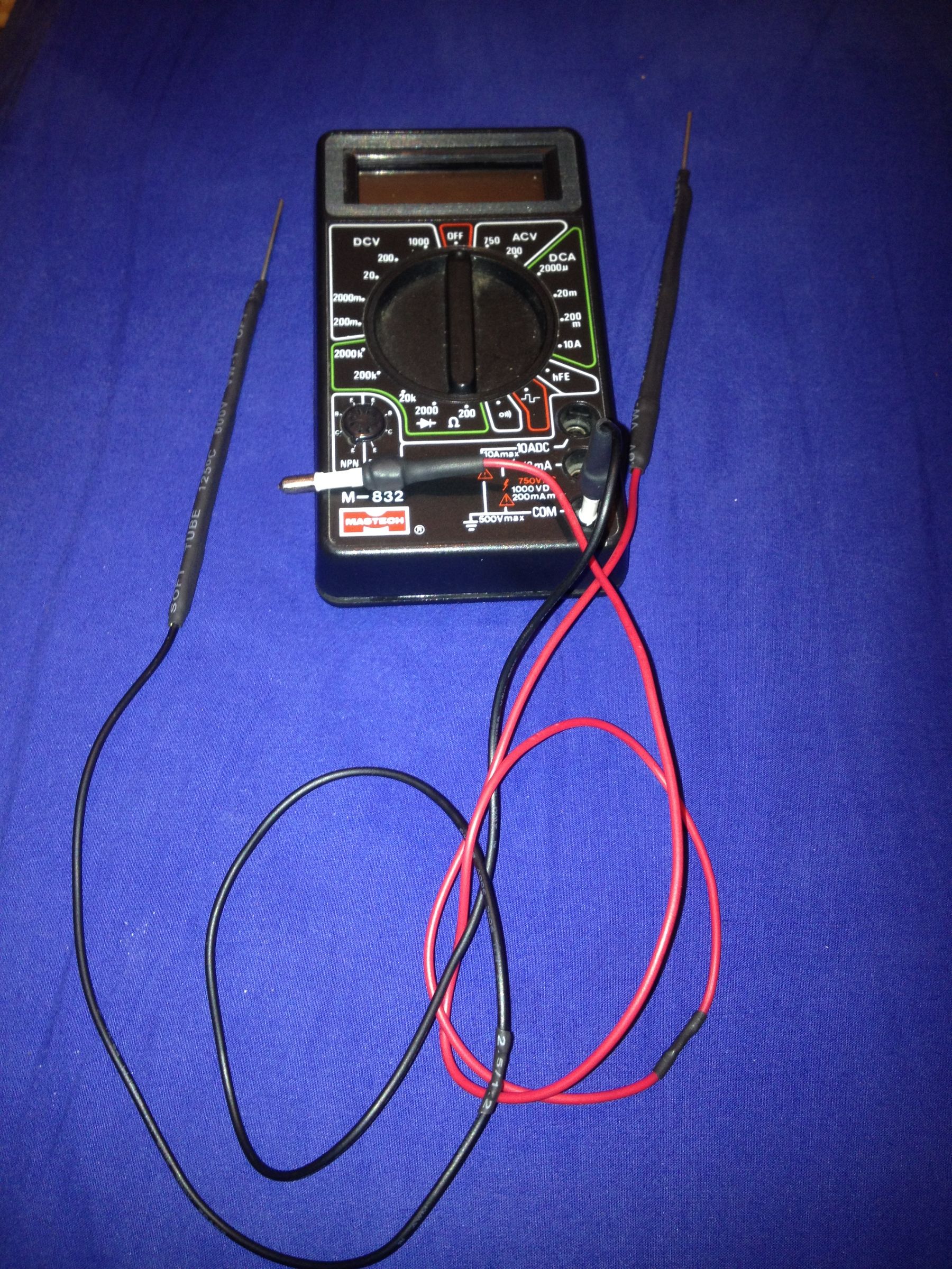 How to Fix Your Missing Multimeter Battery Pack and Cable Testers : 7 ...