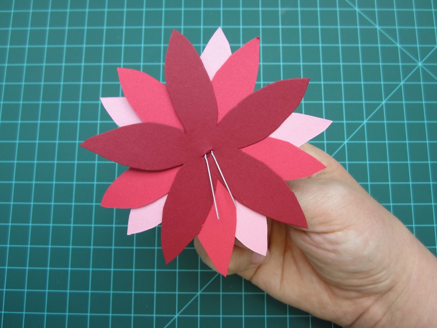 Paper Flower With LED and Conductive Tape : 5 Steps (with Pictures ...