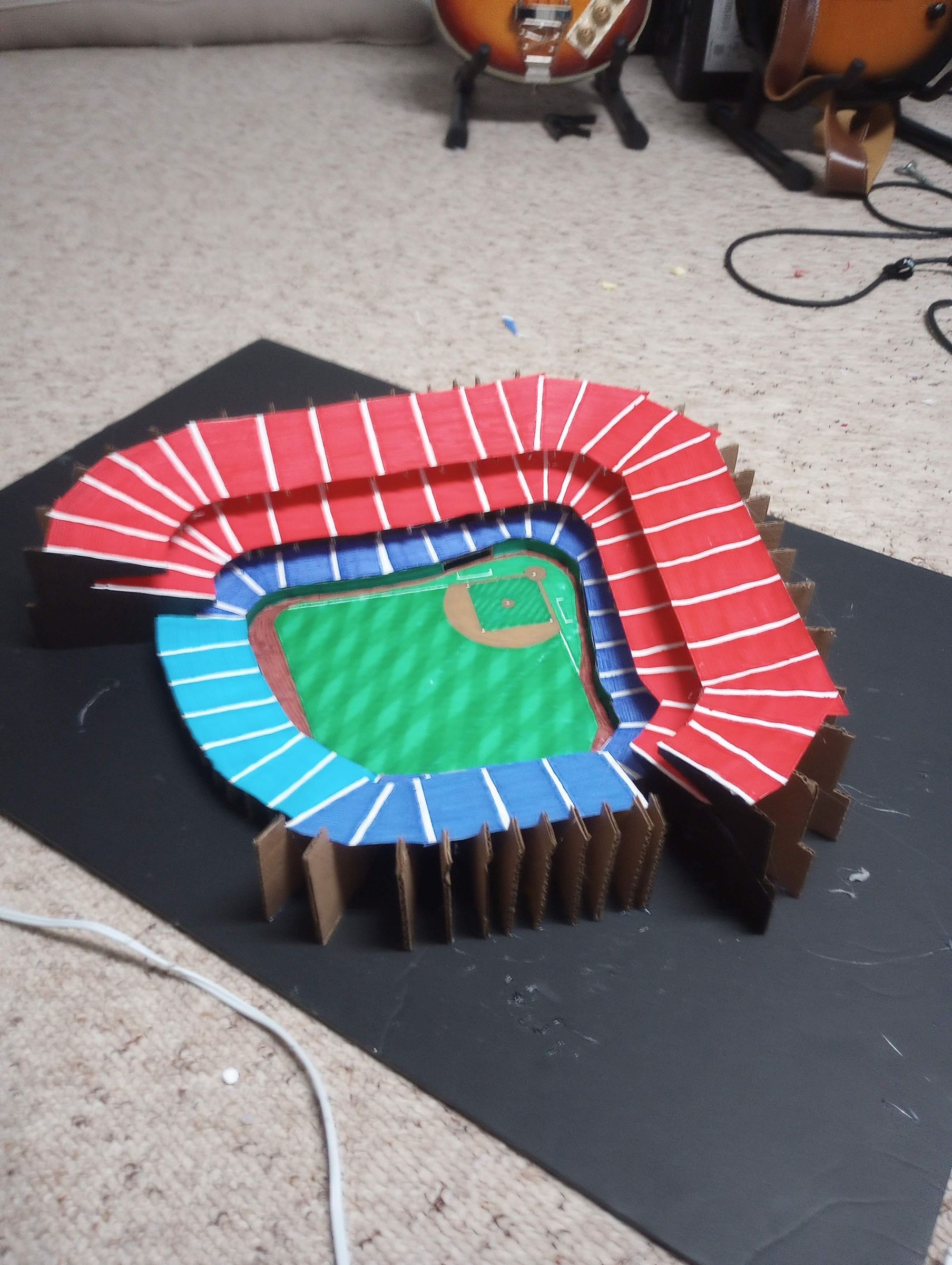 Cardboard MLB Stadium : 39 Steps (with Pictures) - Instructables