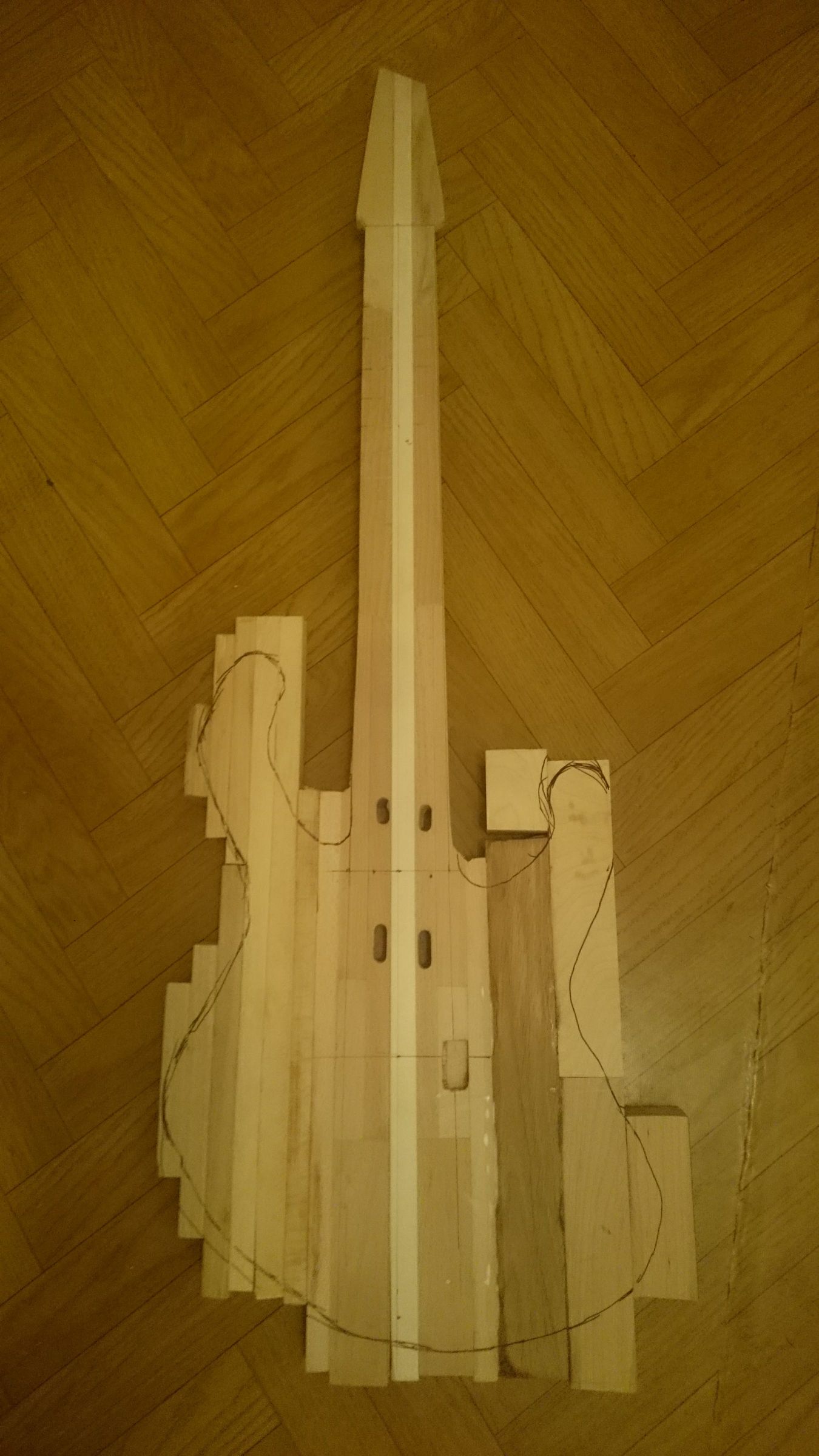 Hand Crafted Guitar From Recycled Wood : 7 Steps (with Pictures ...