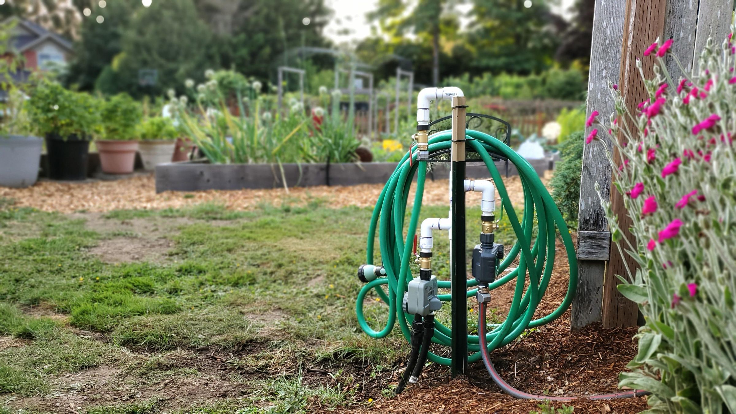 How to Add a Spigot/Water Line & Faucet in Your Backyard : 9 Steps ...