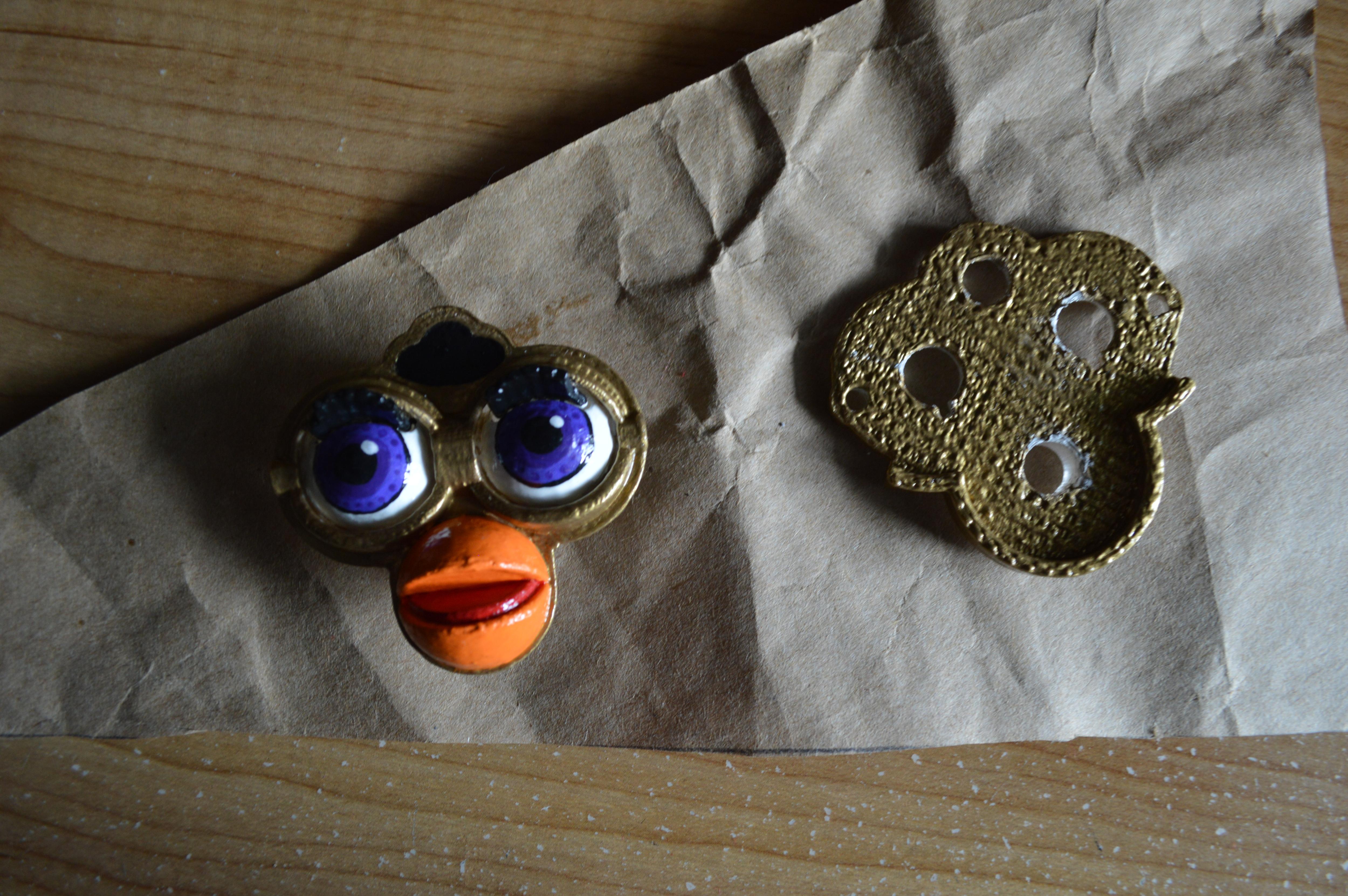 Make Your Own Long Furby (With "Vegan" Felt Faceplate) : 18 Steps ...