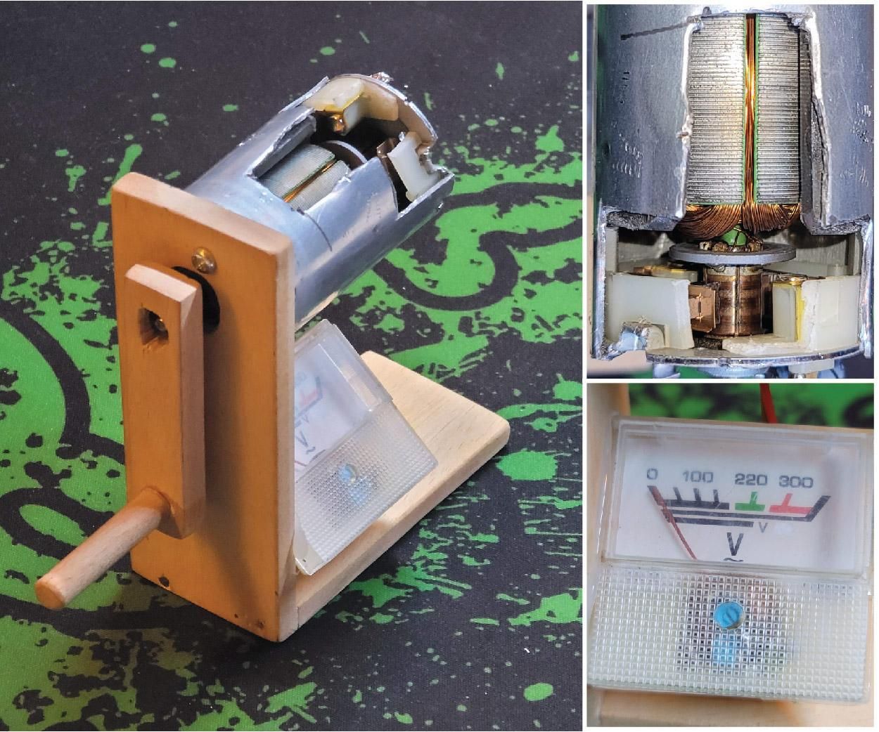 DIY DC Fixed Pole Model Generator for Students : 7 Steps (with Pictures ...