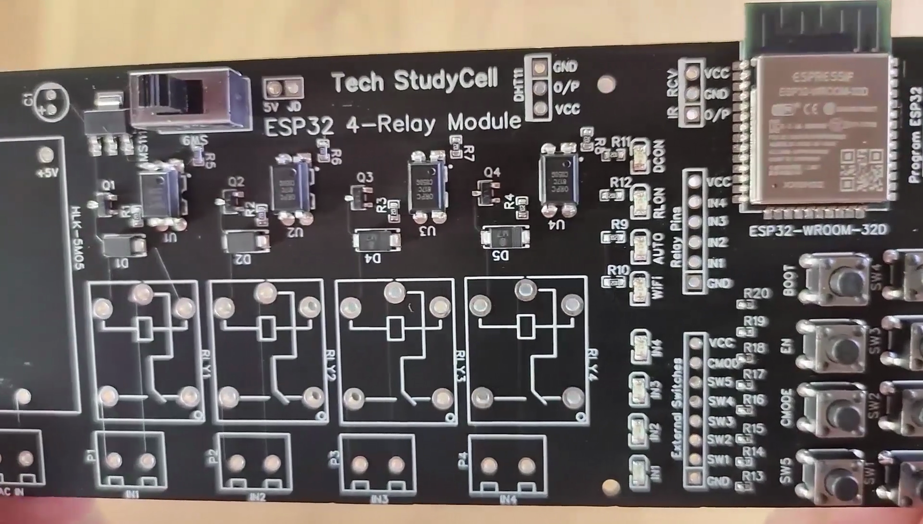 Esp32 Capacitive Touch Sensor Switch To Control Relays With Ttp223 17 Steps Instructables