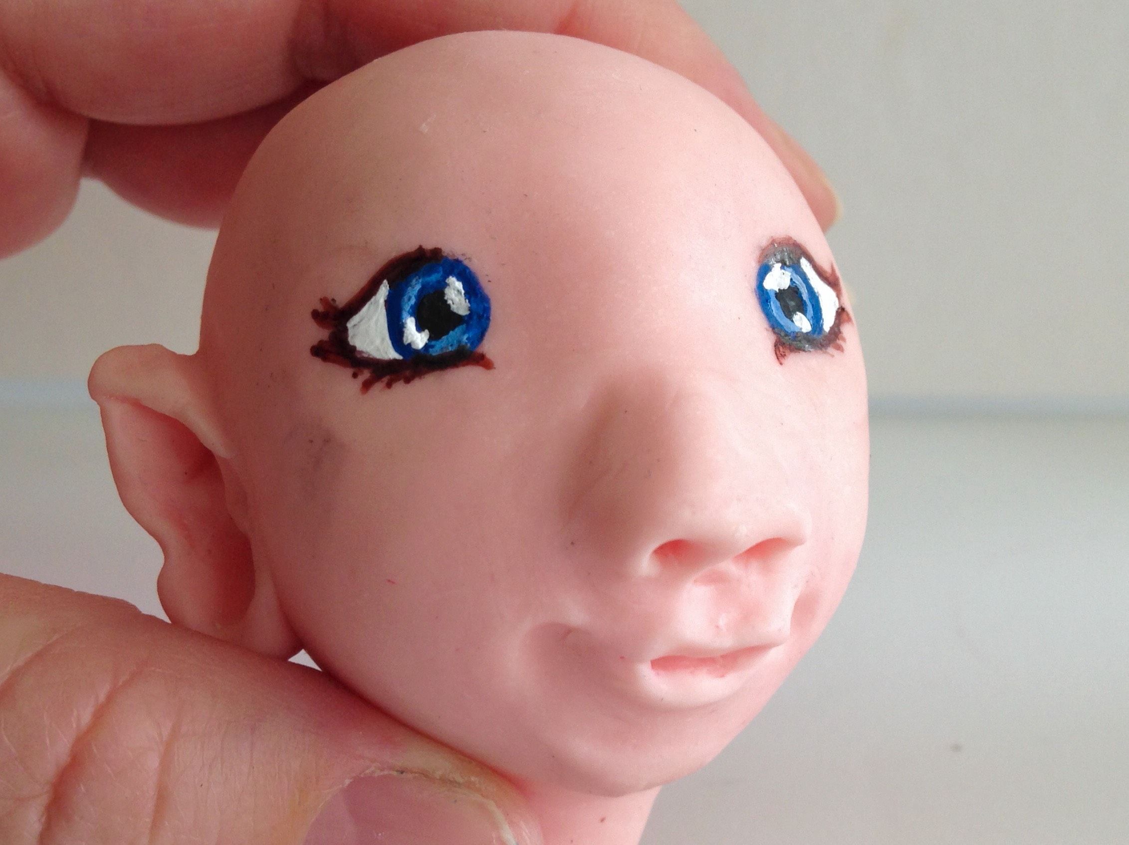 Making a Doll's Head With Cold Porcelain : 14 Steps (with Pictures ...