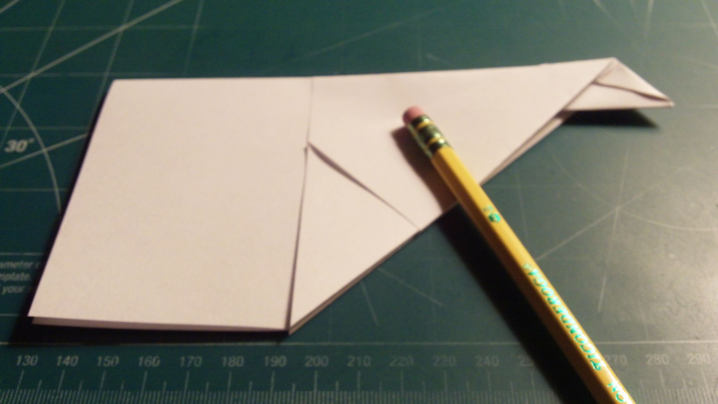 How to Make the Thunderbird Paper Airplane : 8 Steps - Instructables