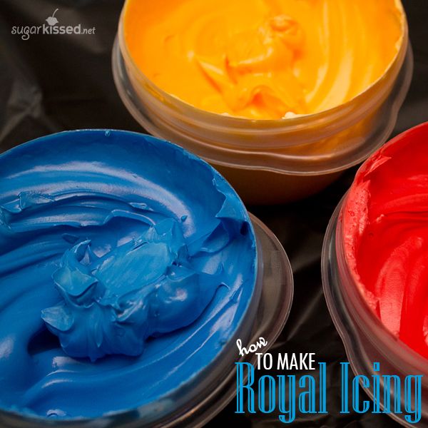 Royal Icing That Doesn't Dry Rock Hard : 4 Steps (with Pictures ...