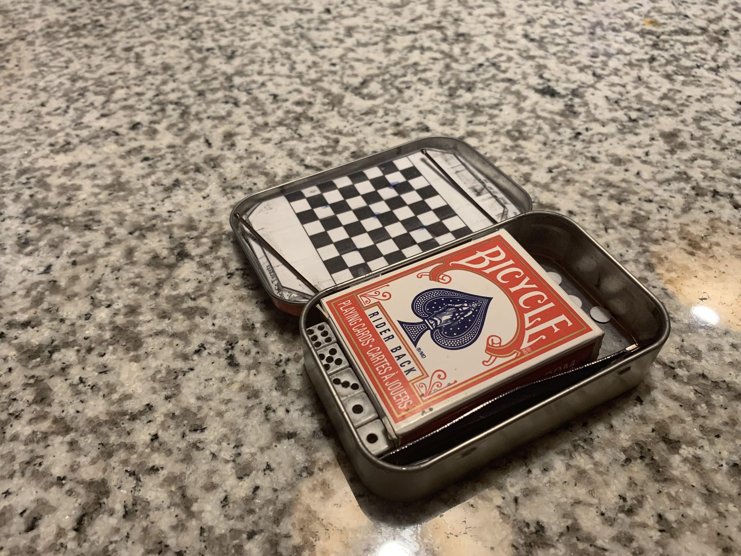 Updated Altoids Tin Game Cabinet! 19 Games + Cards and Dice! : 5 Steps - Instructables