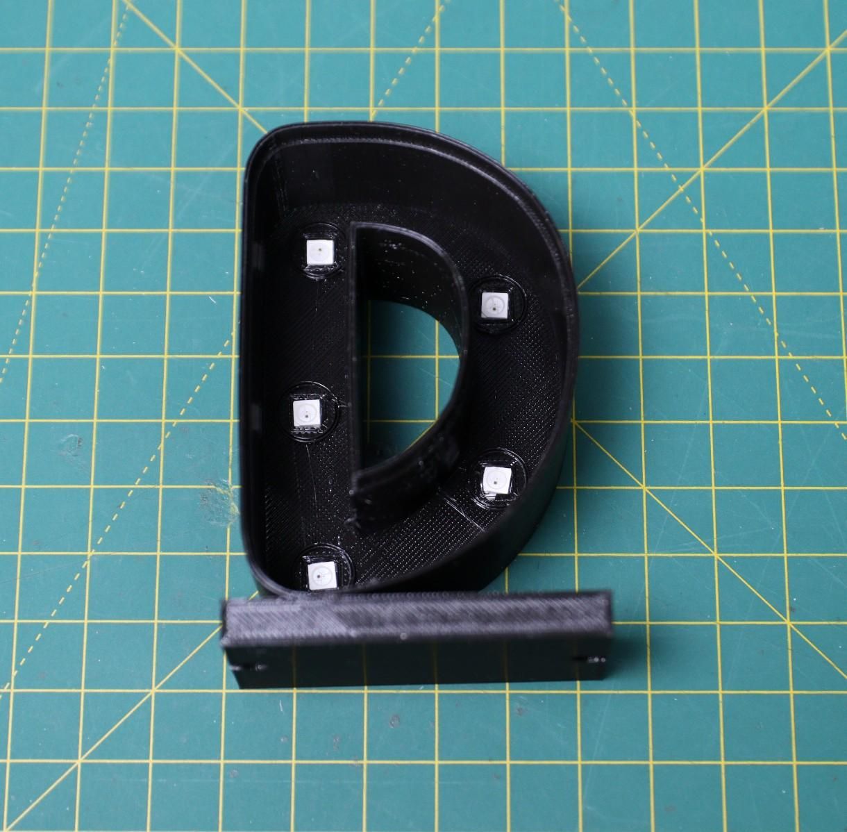 DIY 3D Printed LED Sign Board : 17 Steps (with Pictures) - Instructables