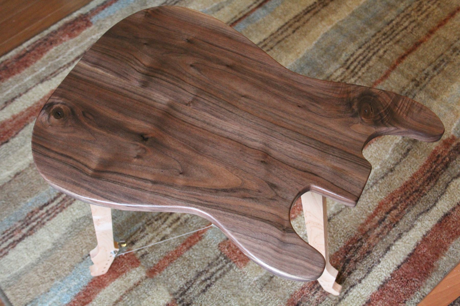 Guitar Shaped Side Table : 4 Steps (with Pictures) - Instructables