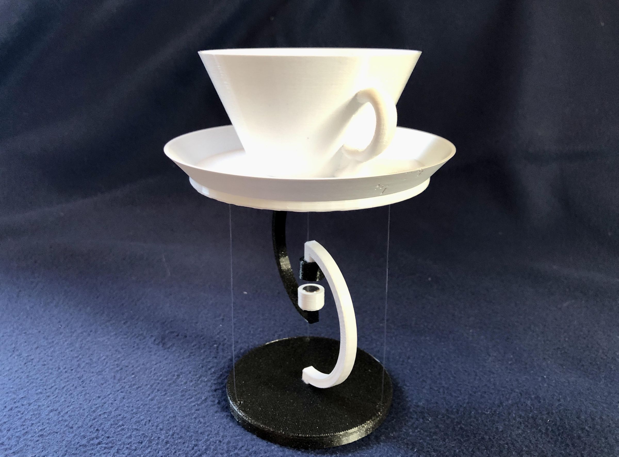 Floating Tea Cup - Magnetic Tensegrity - 3D Printed : 10 Steps (with ...