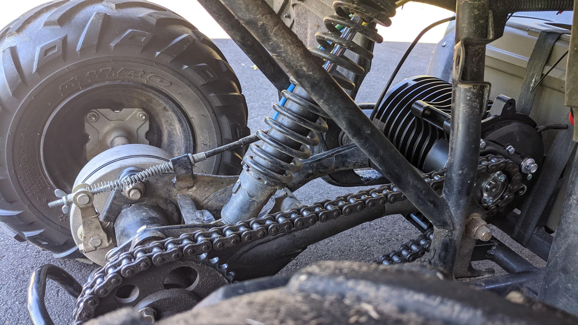 Kids Polaris Sportsman 90 Quad ATV EV Electric Motor Swap Conversion ...